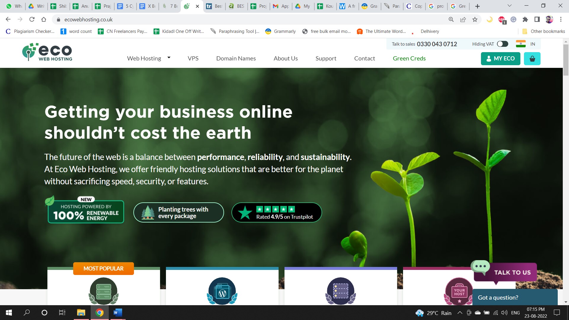 6 Best Green Hosting Services in the UK | Green Living Blog