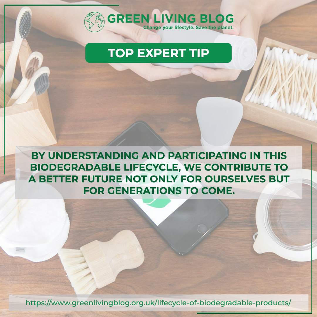 Lifecycle of Biodegradable Products - Production to Composting