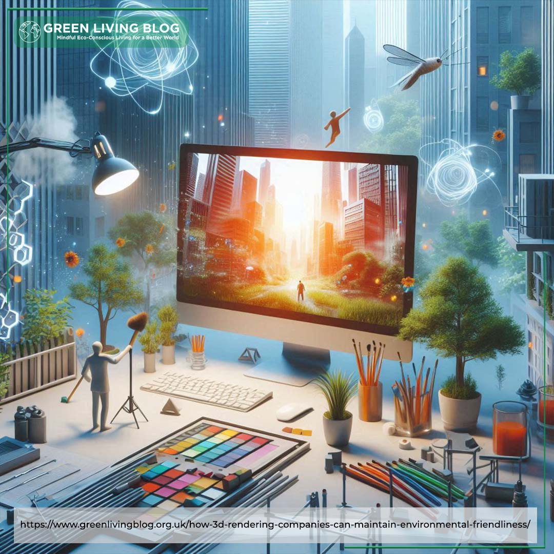 How 3D Rendering Companies Can Stay Environmentally Friendly
