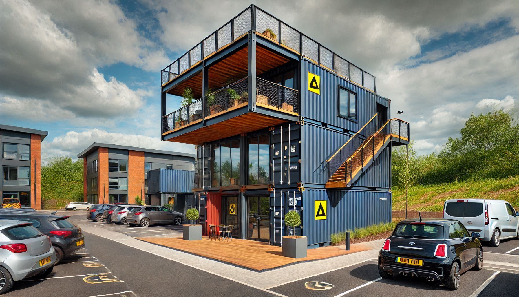 Eco-Friendly Site Accommodation: Containers Cut Waste & Carbon