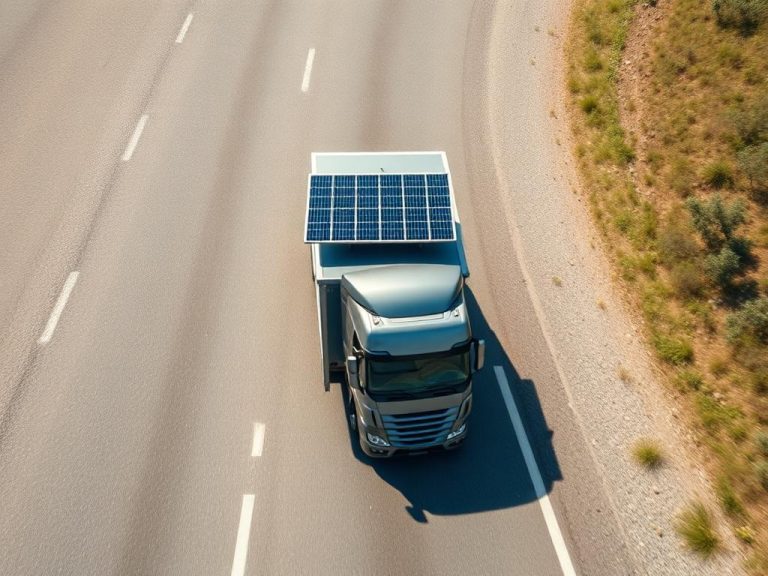 Flexible Solar Panels: Smarter Energy for the Trucking Industry