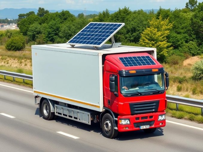 Flexible Solar Panels: Smarter Energy for the Trucking Industry