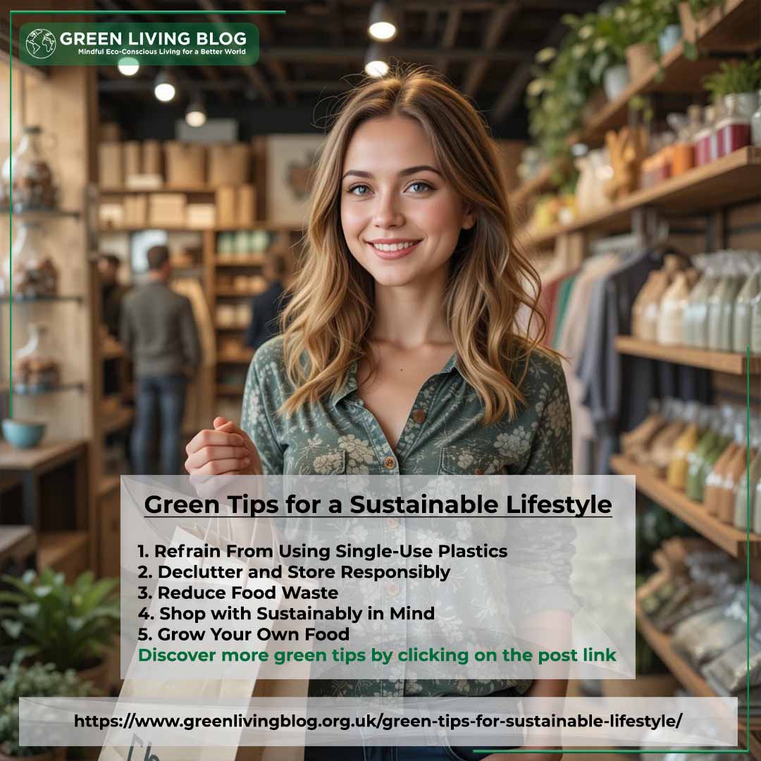 10 Green Tips to Live a More Sustainable Lifestyle